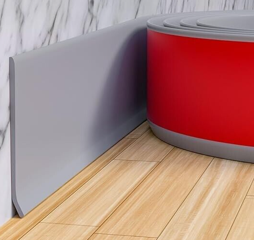 Flexible Baseboard Molding Trim ~ 6 Inch x 20 Feet ~ Self-Adhesive ...
