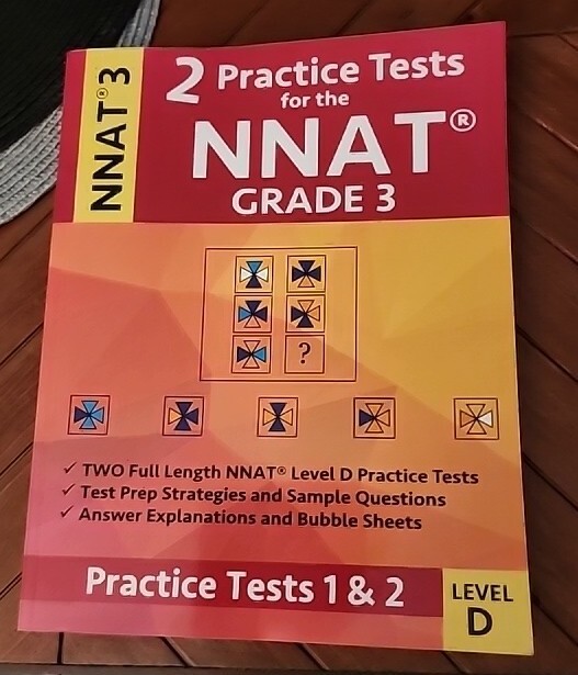 2 Practice Tests for the NNAT Grade 3 NNAT 3 Level D : Practice Tests 1 ...