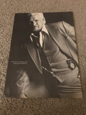 Vintage DR. D DAVID SCHULTZ WWF Wrestling Pinup Photo Magazine Clipping ...
