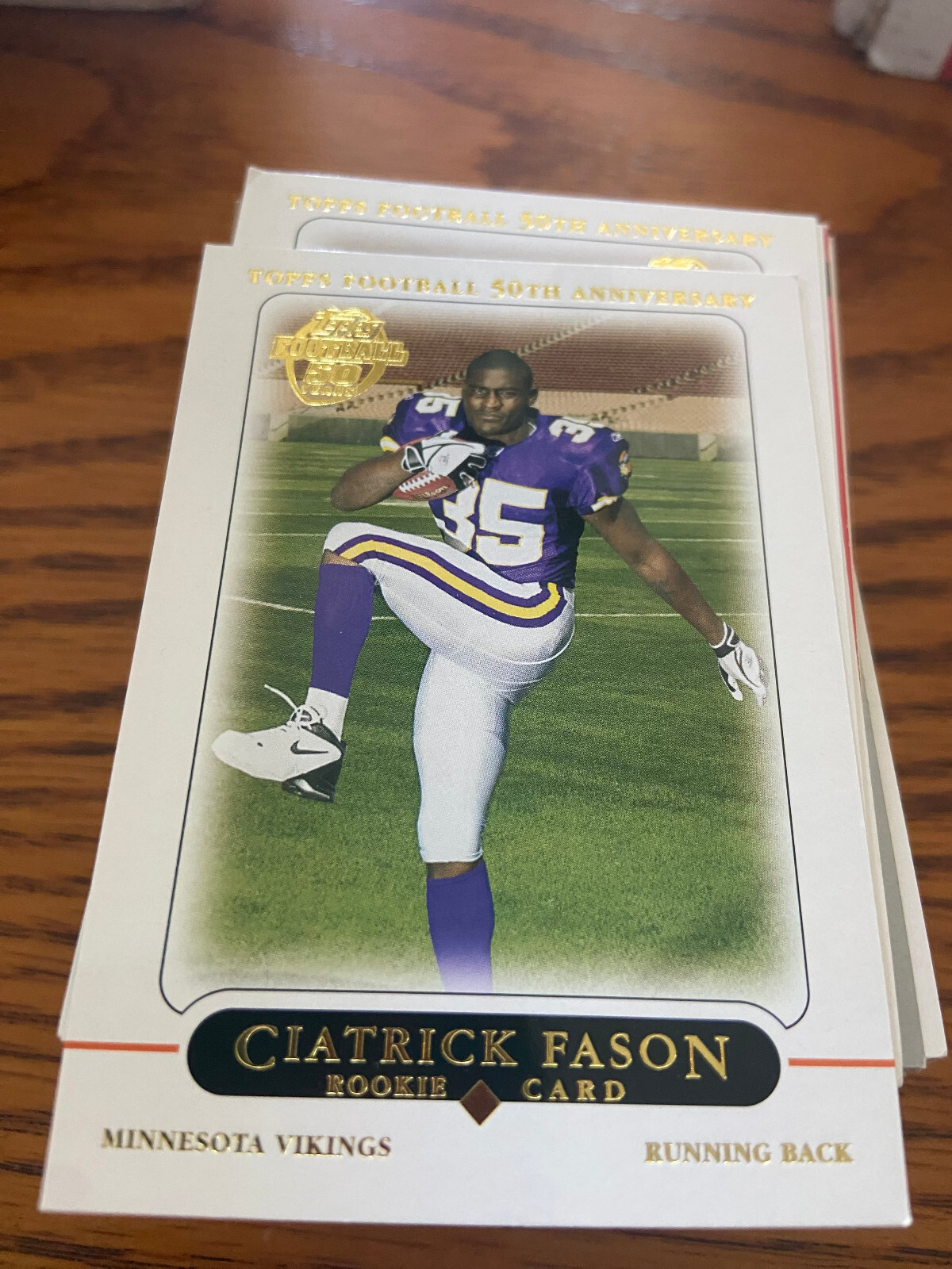 2005 Topps 50th Anniversary Rookie Card CIATRICK FASON RC #416 ...
