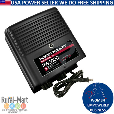 PW3000 Power Wizard Fence Energizer / 2 year manufacturer warranty | eBay