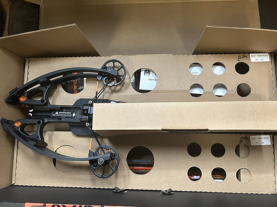Ravin Crossbow Kit R26x W/3- - Arrows 400FPS Silent Cock - Black ...