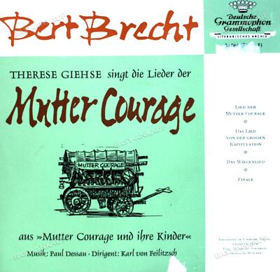 Bert Brecht, Therese Giehse - Therese Giese Singt Die Lieder Der Mutter ...