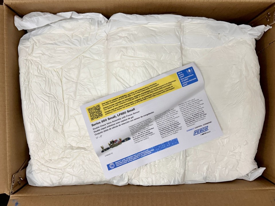 Febco 2" 850-QT DC Double Check Valve Backflow Preventer 1116 DCA 850 ...