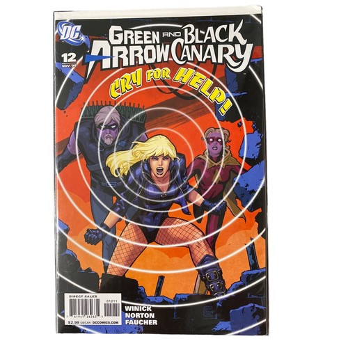 Comic DC Green Arrow and Black Canary Cry for Help Issue #12 November ...