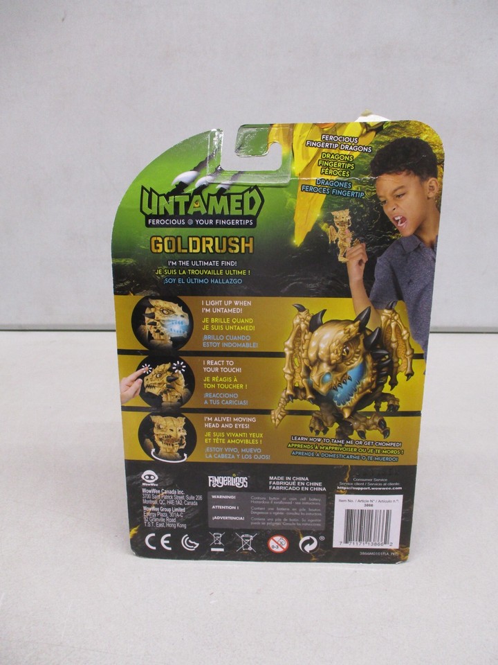 Wowwee Untamed Gold Rush Dragon Fingerlings | eBay