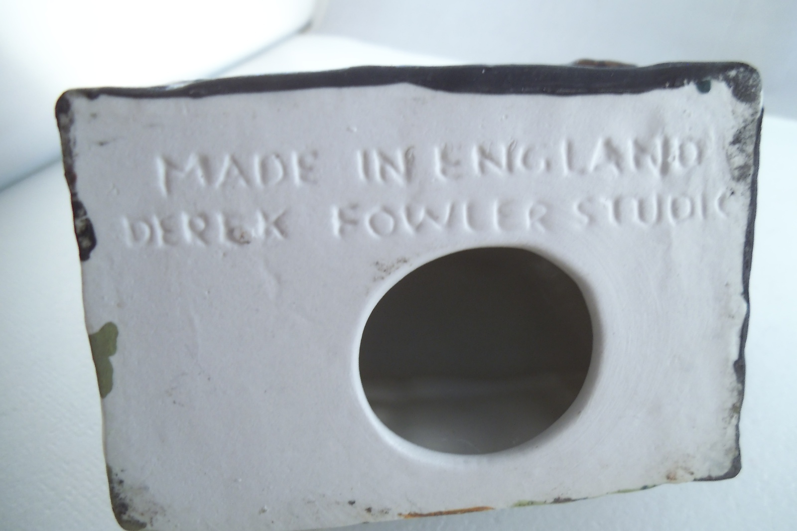 Vintage Ceramic House Cottage Derek Fowler Studio Figurine Figure | eBay