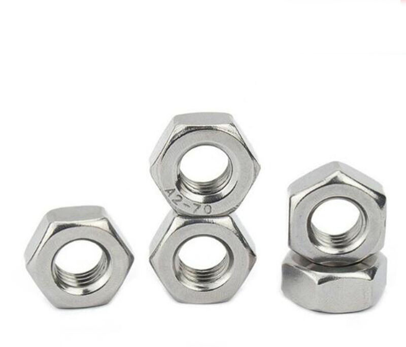 304 Stainless Steel Hex Nuts Mini Hexagon Nut M27 M30 M33 M36 M39 M42 ...