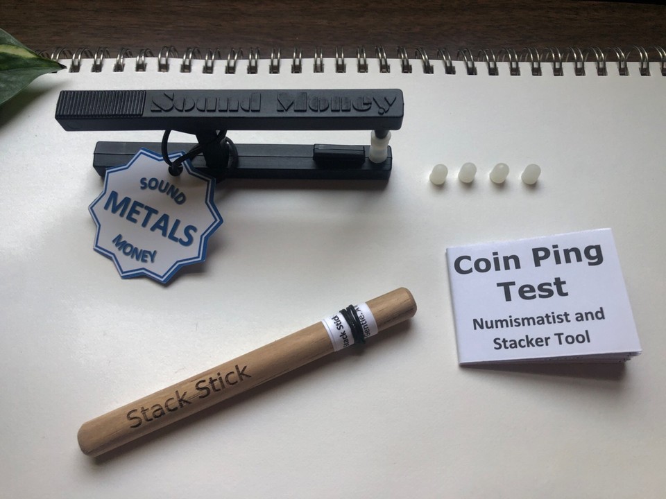 The Pocket Pinger w/ Stack Stick - Coin Ping Test, Coin Pinger | eBay