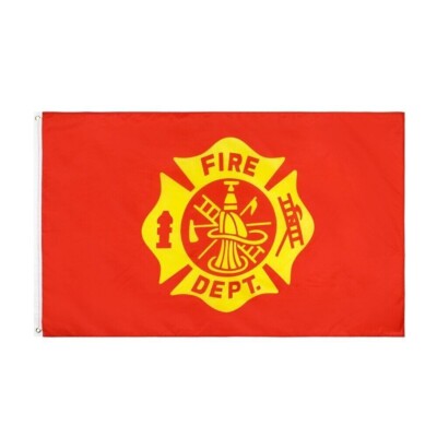 Fire Department Flag 3x5 Ft. New with Grommets. | eBay