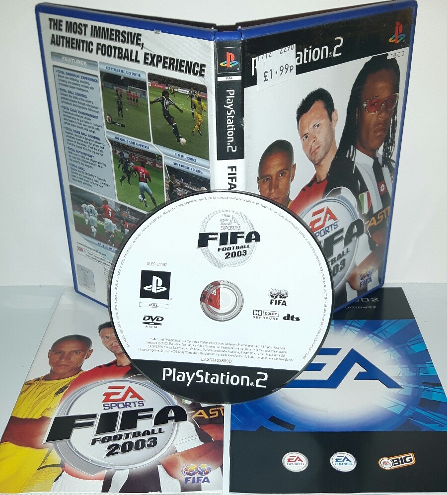Fifa Football 2003 Ps2 Playstation Play Station 2 Game | eBay