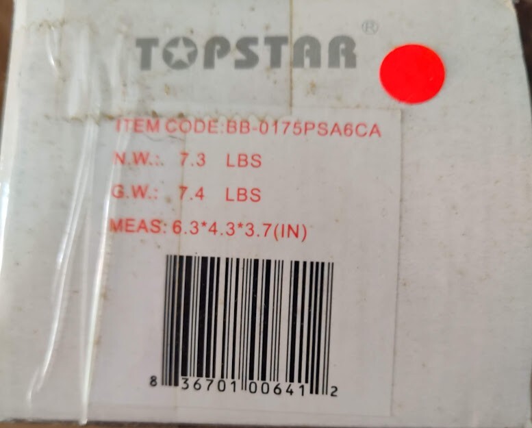 175WATT M152/M137 METAL-HALIDE/PULSE START/BALLAST KIT: TOPSTAR BB ...