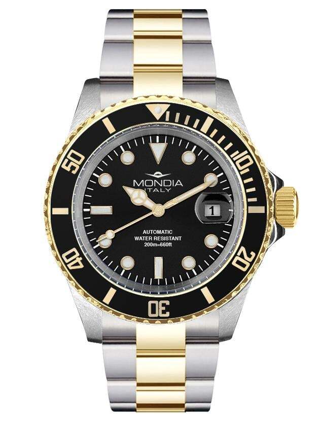 *MINT, NEW IN BOX* Mondia Madison Automatic Mens Watch MI-786-SOBK-BK ...