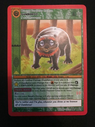 Gumberoo Non-Holo - MetaZoo Cryptid Nation 1st Edition NM/M | eBay