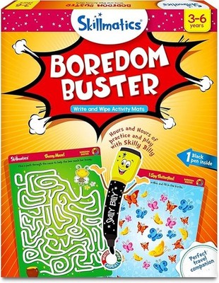 Skillmatics Boredom Buster Learning kit, Multicolour for aged 3-6 Years ...