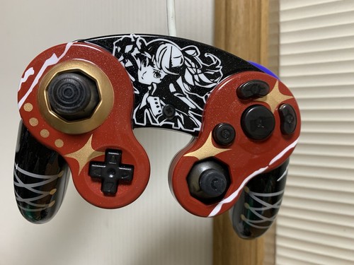 Custom PERSONA GameCube Controller Official Nintendo Super Smash Bros ...