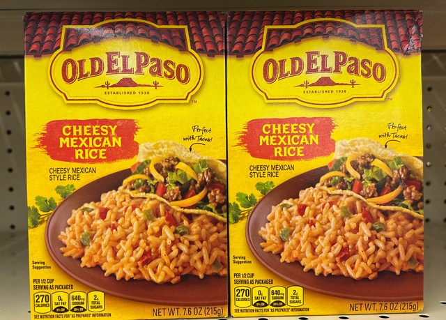 Old El Paso Cheesy Mexican Rice 7.6 Oz for sale online | eBay