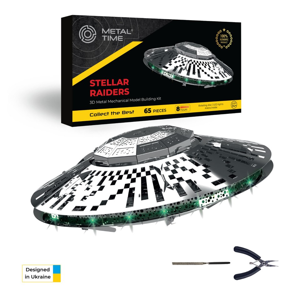 UFO Stellar Raiders mechanical DIY model kit | eBay