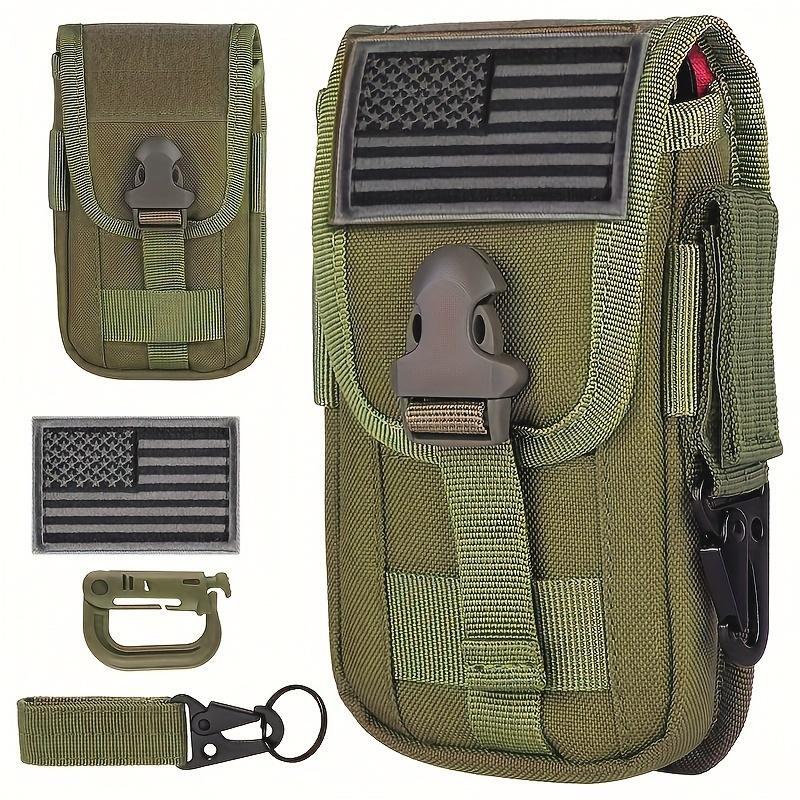 Tactical Molle Phone Pouch with US Flag for 4.7 6.7 Inch Phones | eBay