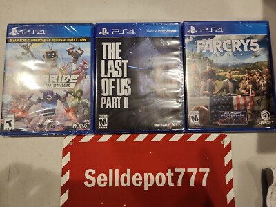 3 Brand New Playstation 4 Games Bundle | eBay