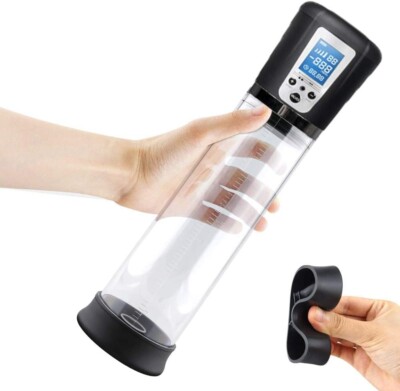 USB Rechargeable Electric Automatic Vacuum Suction Male Penis Pump ...