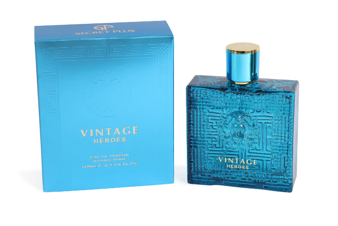 Vintage Heroes Cologne Lot 2 Bottles 3.4oz Each Inspired By Versace ...