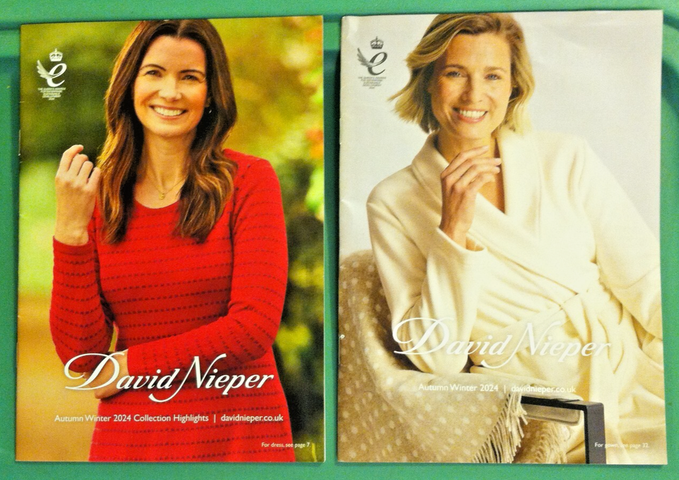 9x 🔥DAVID NIEPER🔥 2024-2025 Catalogs Ladies Women Girls Clothes Fashion ...