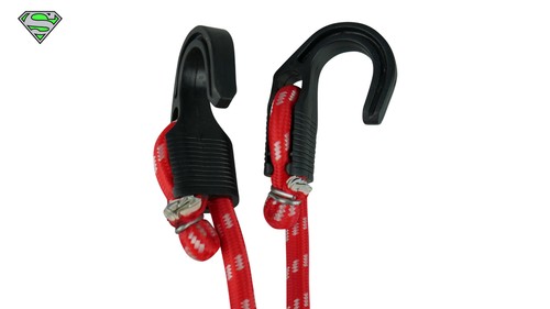 50 x 9mm 24" Adjustable Octopus Strap Bungee Cord Occy Strap Elastic ...