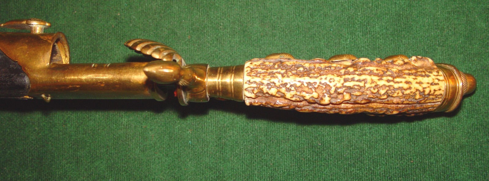 Antique Imperial German or Prussian Hirschfanger Hunting Short Sword or ...