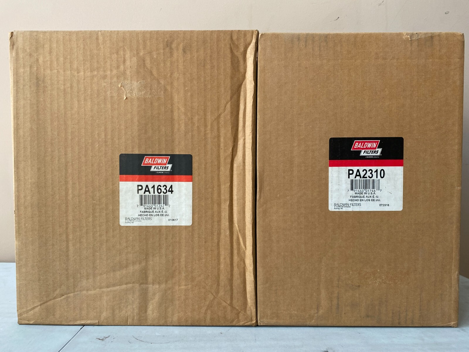 BALDWIN PA1634 - Air filter cross reference