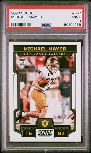 2023 Score - Rookies Michael Mayer #337 (RC) for sale online | eBay