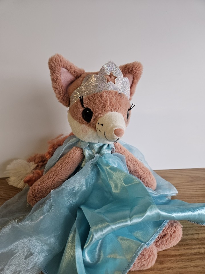 Depesche Snukis Eva the Fox Princess teddy plush Fox soft toy Ice ...