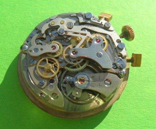 Vintage Dial & Movement - Landeron 248 - Chronograph - Running Swiss ...