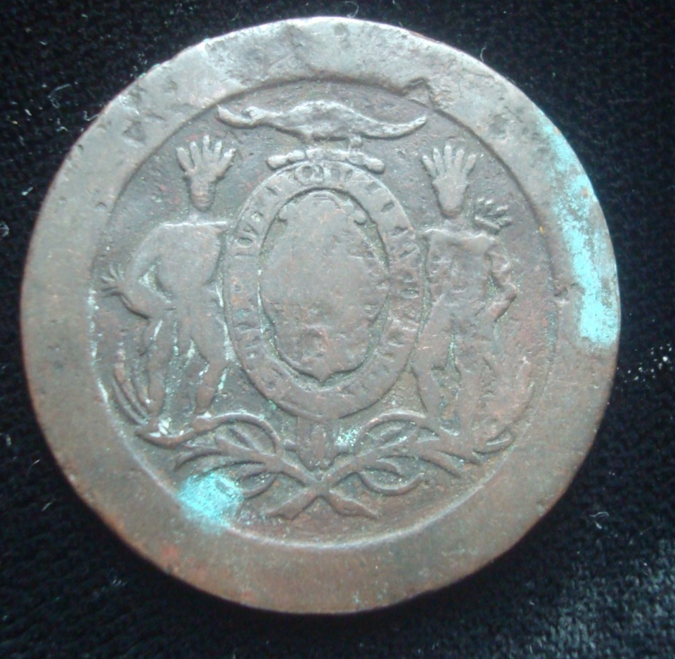 18th/19th KINGSTON JAMAICA COPPER TRADE TOKEN 29mm DIAMETER | eBay UK