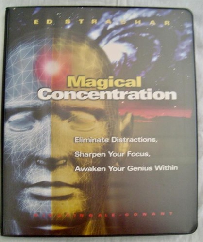 Nightingale-Conant MAGICAL CONCENTRATION By Ed Strachar Boxed Audio ...