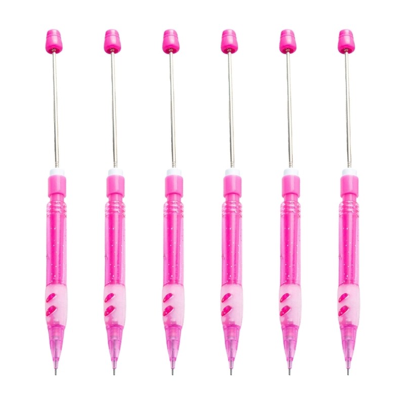 6Pcs Beadable Drawing Automatic Pencil 0.5mm Beadable Drawing ...