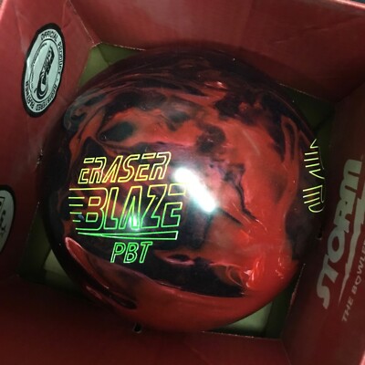 15+lb NNB Storm Eraser Blaze New 1st Quality Old Stock Bowling Ball ...