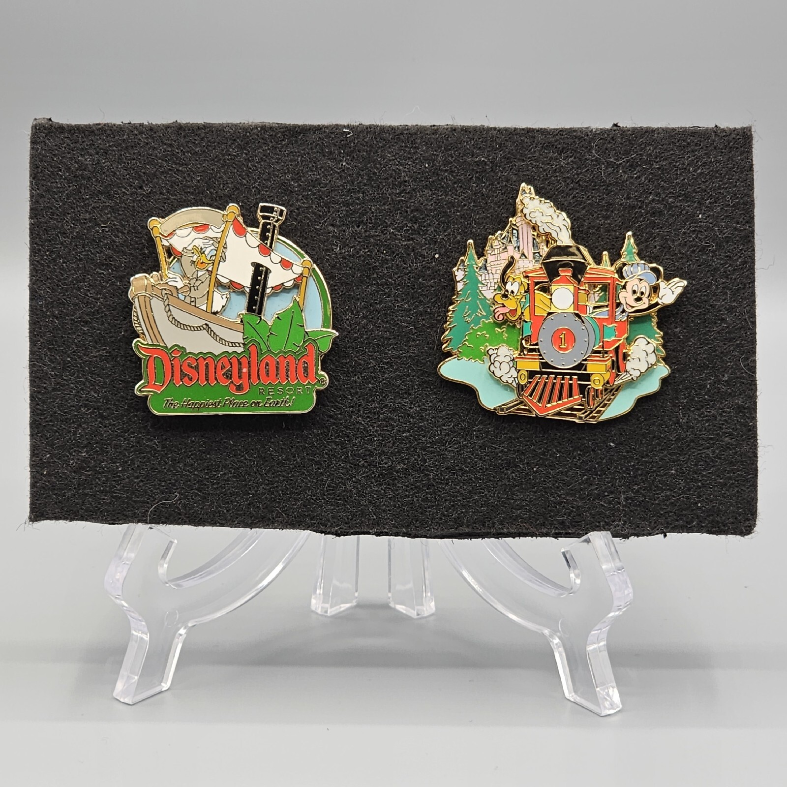 Disneyland Mickey's Pin Odyssey 2008 - Mickey Train Pin Railroad Jungle ...