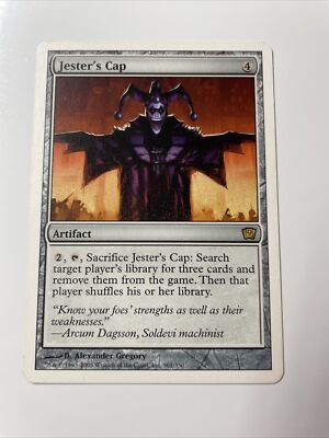 MTG Jester’s Cap Rare Ninth Edition 1993-2005 Wizards Of The Coast 301/ ...