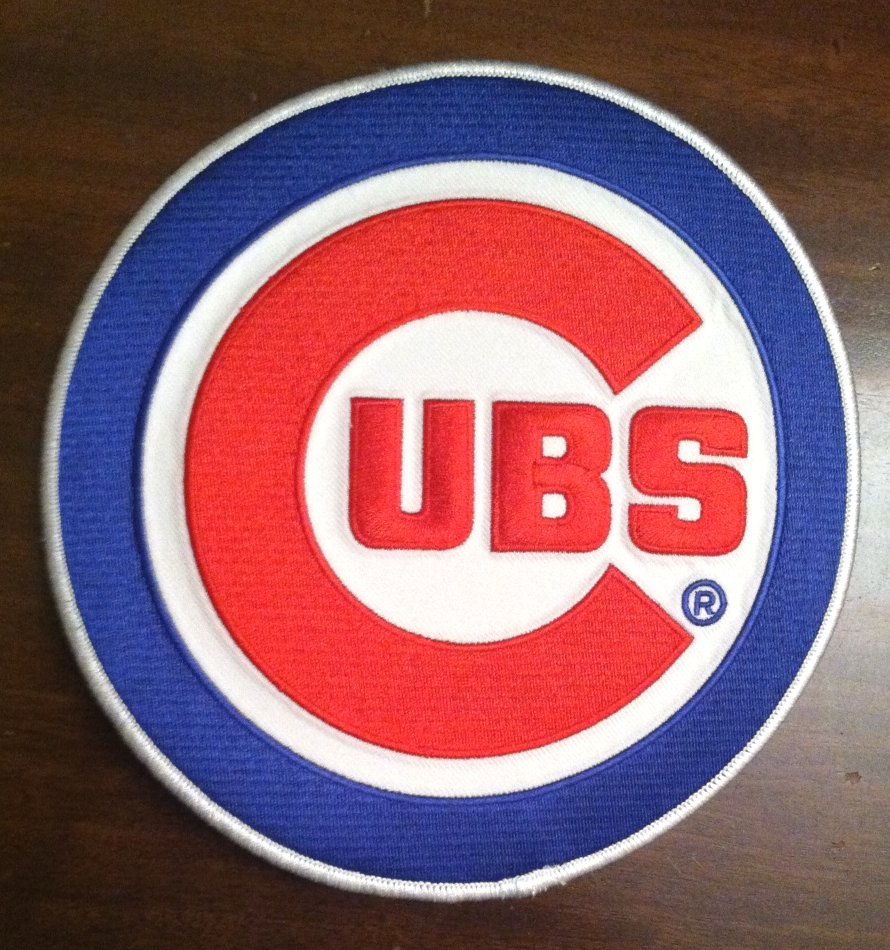 chicago cubs patch cubs patch chicago cubs jersey patch 7" diameter ...