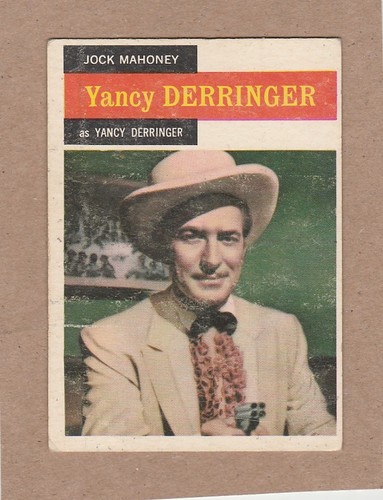 1958 Topps T.V. Western # 33 Jock Mahoney/as Yancy derringer | eBay