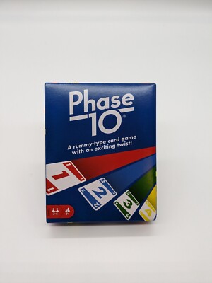 Phase 10 A Rummy Type Card Game - Unopened | eBay