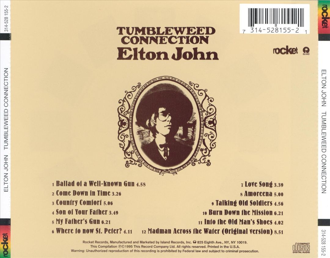 Tumbleweed Connection Elton John Live
