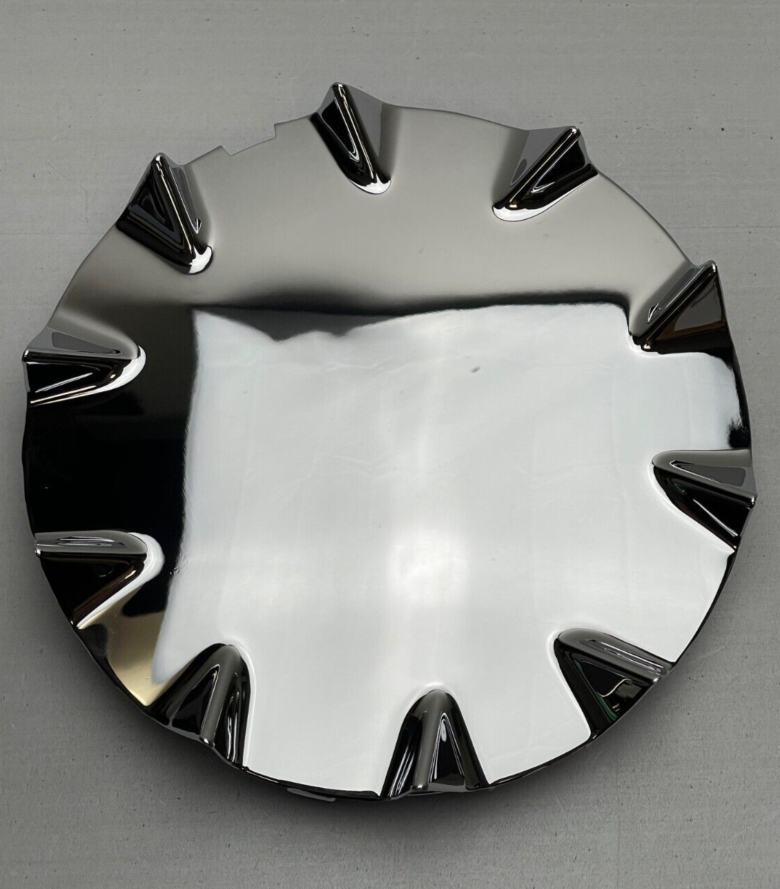 SSR Chrome No Logo Snap In Wheel Center Cap with Lock Ring SSR-REARCAP ...