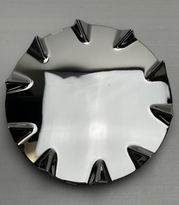 SSR Chrome No Logo Snap In Wheel Center Cap with Lock Ring SSR-REARCAP ...