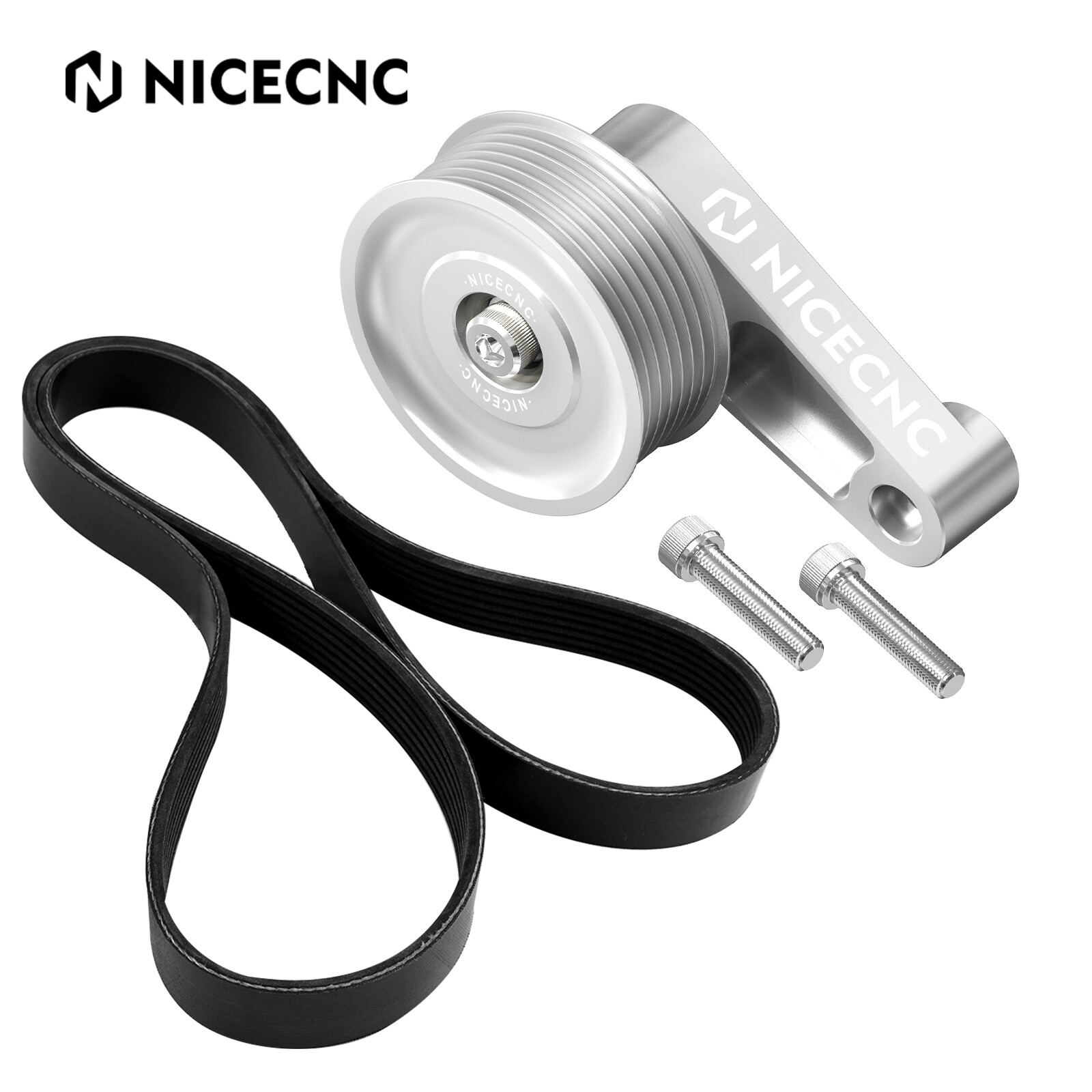NICECNC Adjustable EP3 Idler Pulley and Belt Kit For Honda For Acura ...