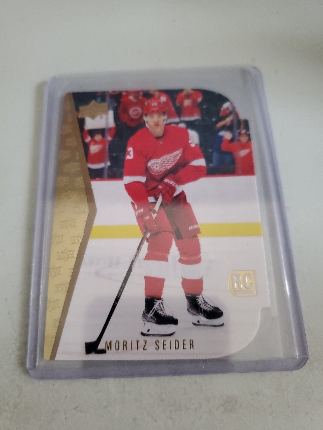 2021-22 MORITZ SEIDER 94-95 RETRO TRIBUTE DIE CUT ROOKIE CARD DETROIT ...