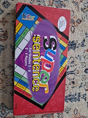 Super Sentence Board Game by Creative Teaching Associates 2003 Grades 3 ...