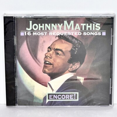 Factory Sealed (wrapped) Johnny Mathis 16 Most Requested Songs CD ...