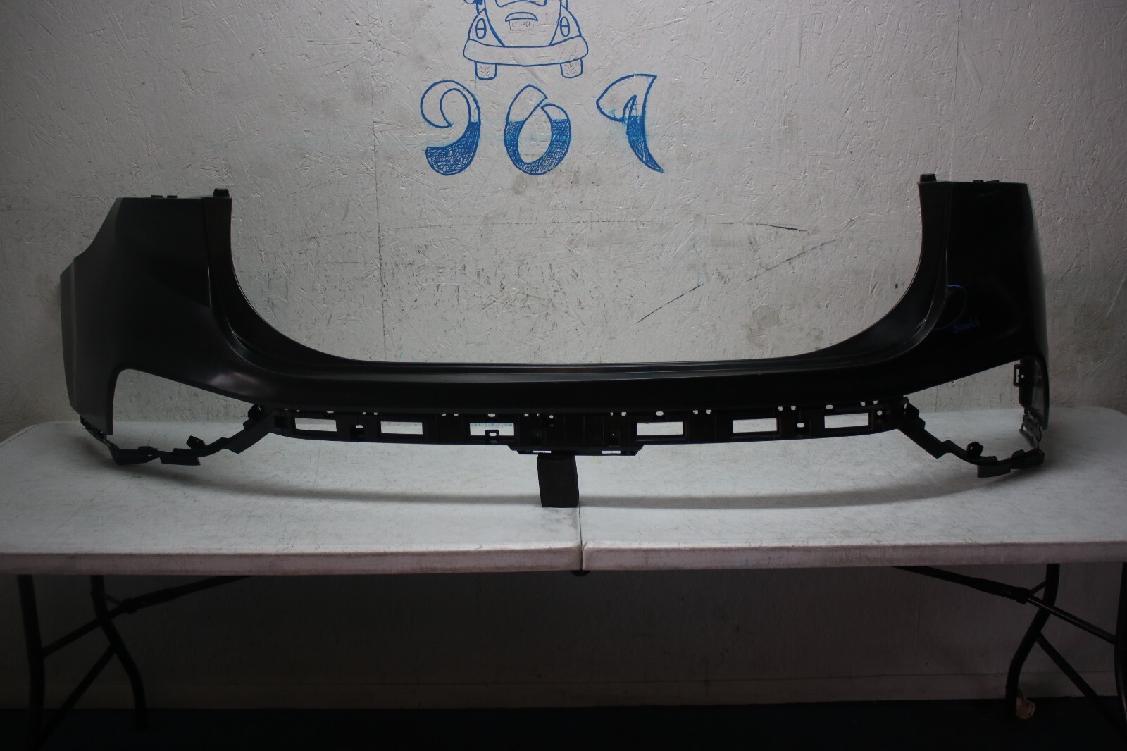 2019 2020 HYUNDAI SANTA FE REAR BUMPER COVER OEM | eBay